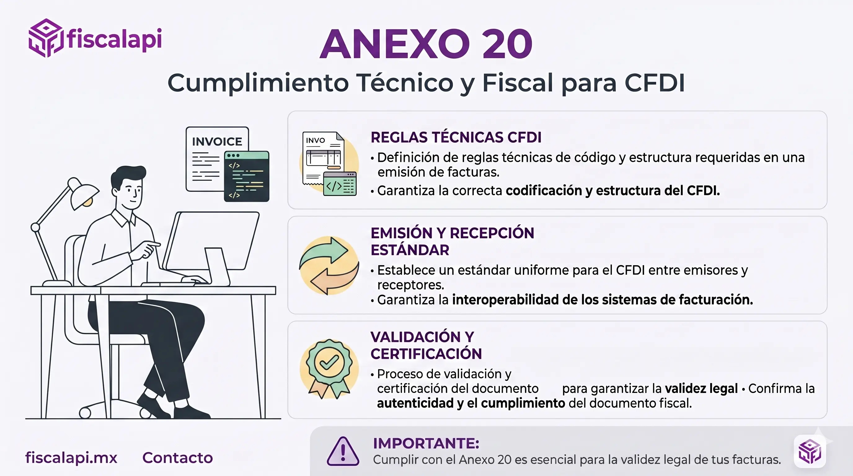 Anexo 20: qué es y cómo define la estructura del CFDI | Fiscalapi